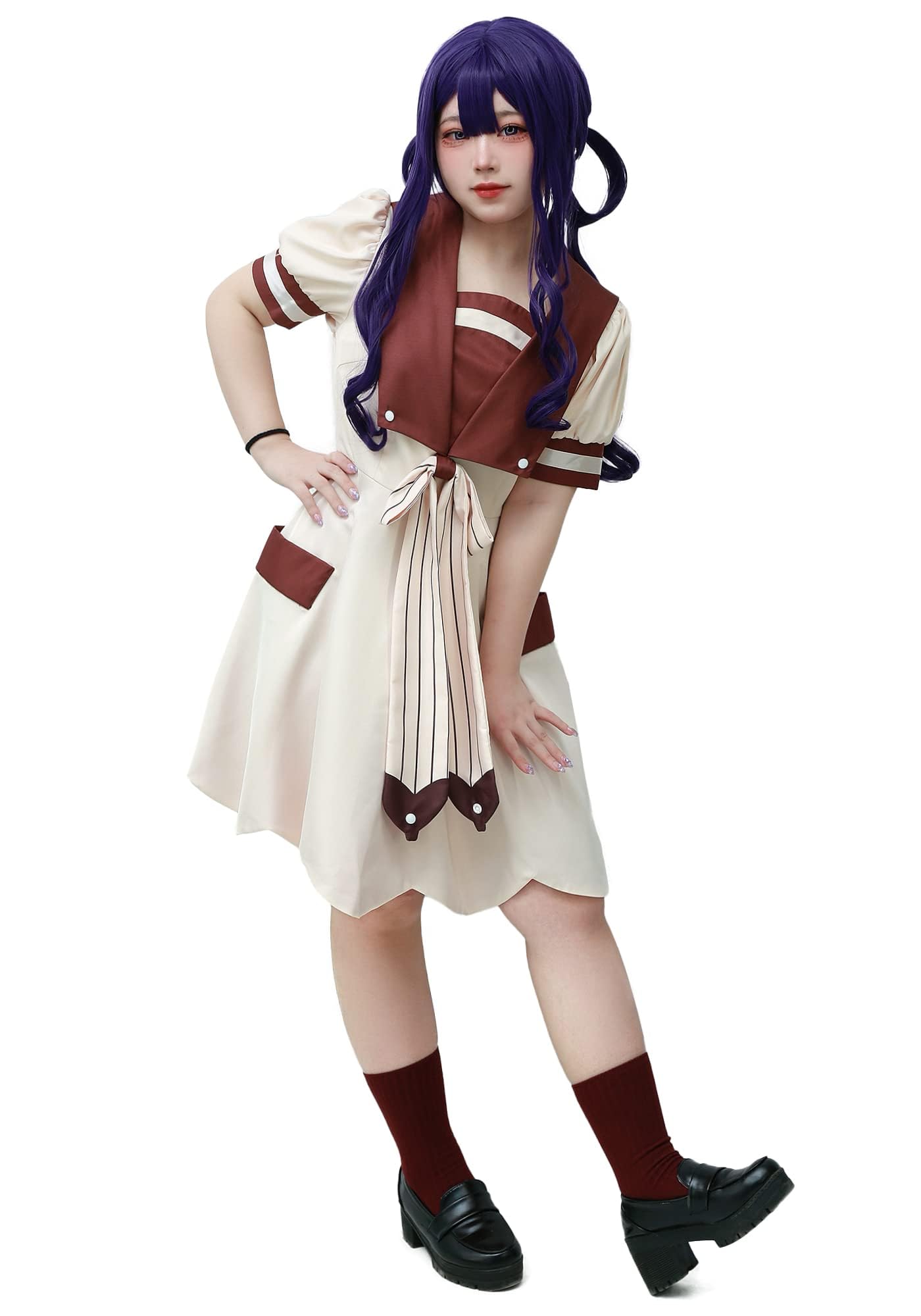 C-ZOFEK Cosplay Costume Halloween Dress with Socks (Medium)