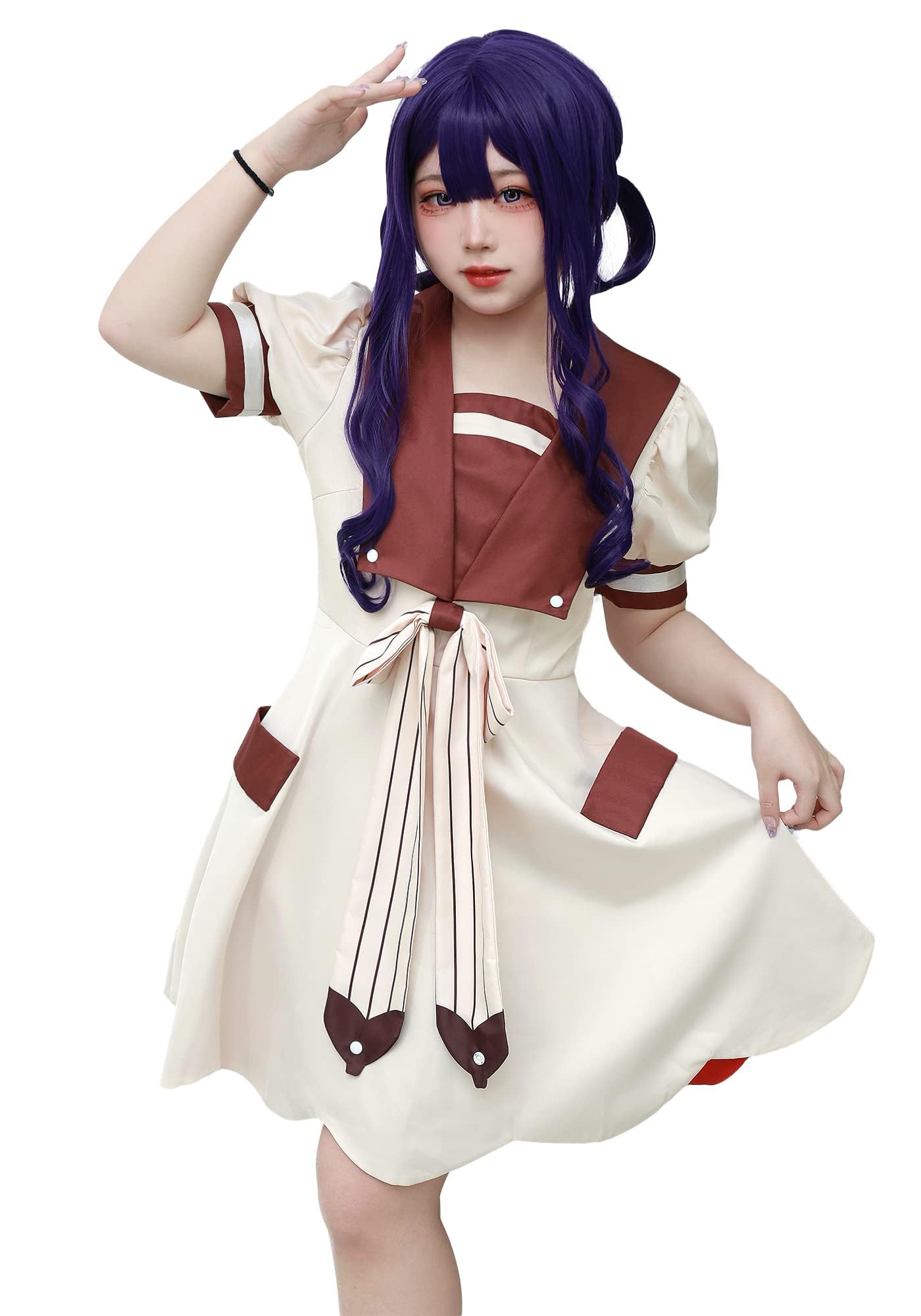 C-ZOFEK Cosplay Costume Halloween Dress with Socks (Medium)