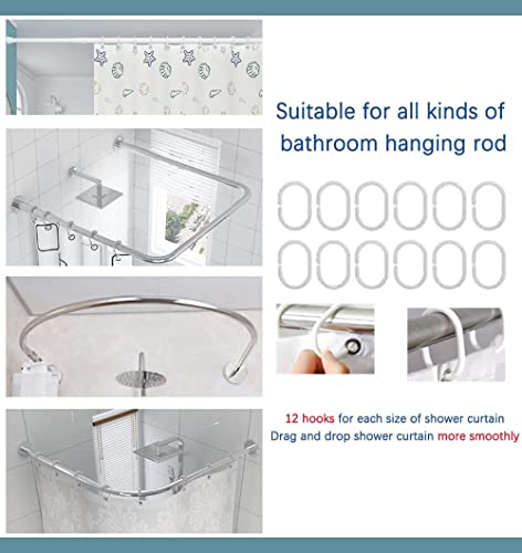 4 Piece Cool Anime Shower Curtain Set with Non-Slip Rug Toilet Lid Cover Bath Mat,Waterproof Shower Curtains Sets for Bathroom With12 Hooks 72x72 inches, 23