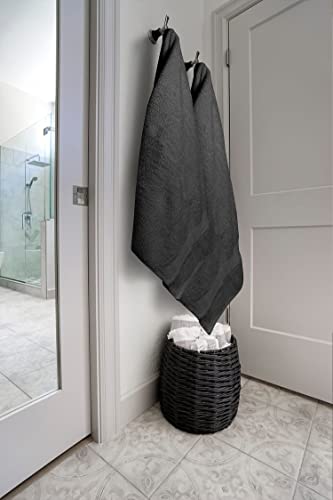 Softolle 100% Cotton Luxury Bath Sheets - 600 GSM Cotton Towels for Bathroom - Set of 2 Bath Sheets - Eco-Friendly, Super Soft, Highly Absorbent - Oeko-Tex Certified - 35" x 70" Inches (Grey)