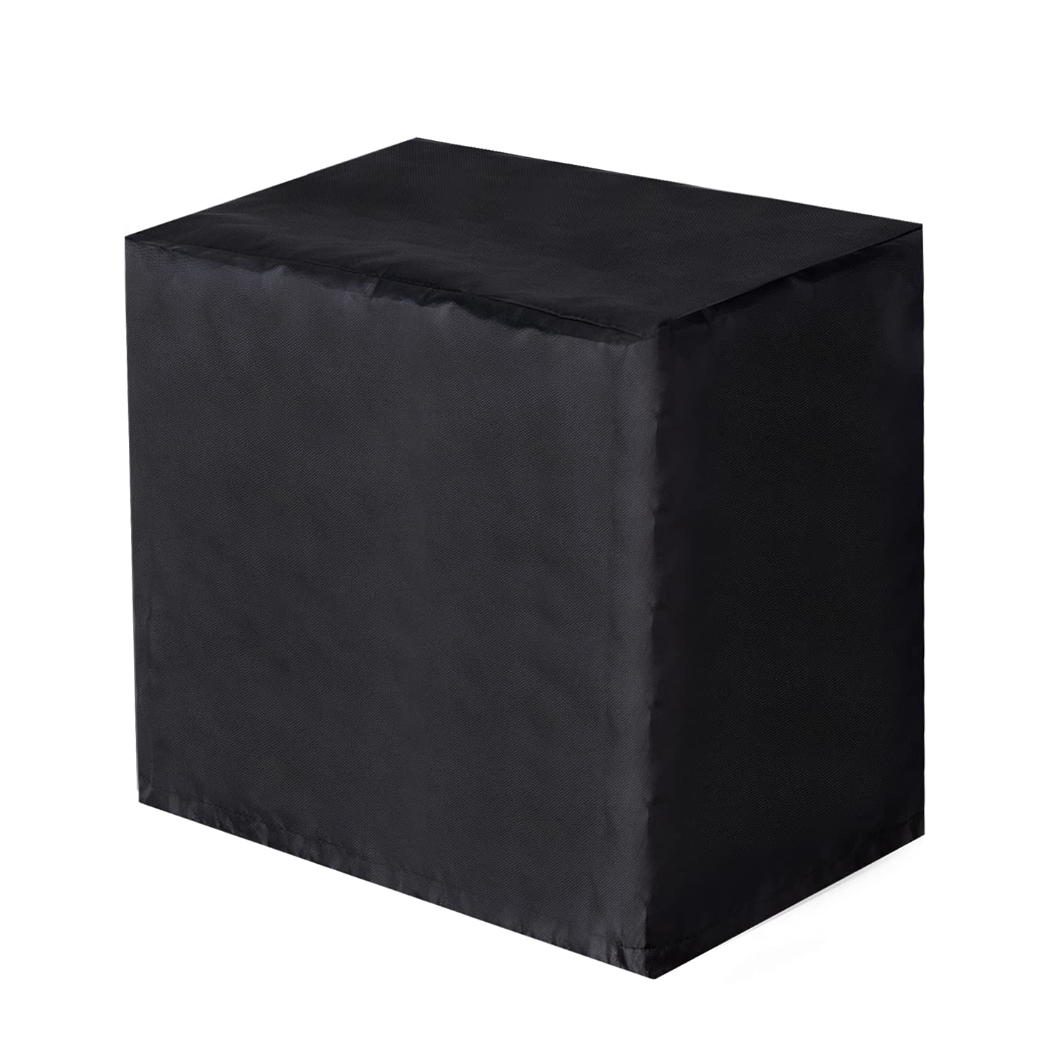 PASONIKA Ice Maker Cover, Waterproof Countertop Appliances Ice Machine Cover, Home Garage Office Universal Appliances Dust Resistant Protector, Black