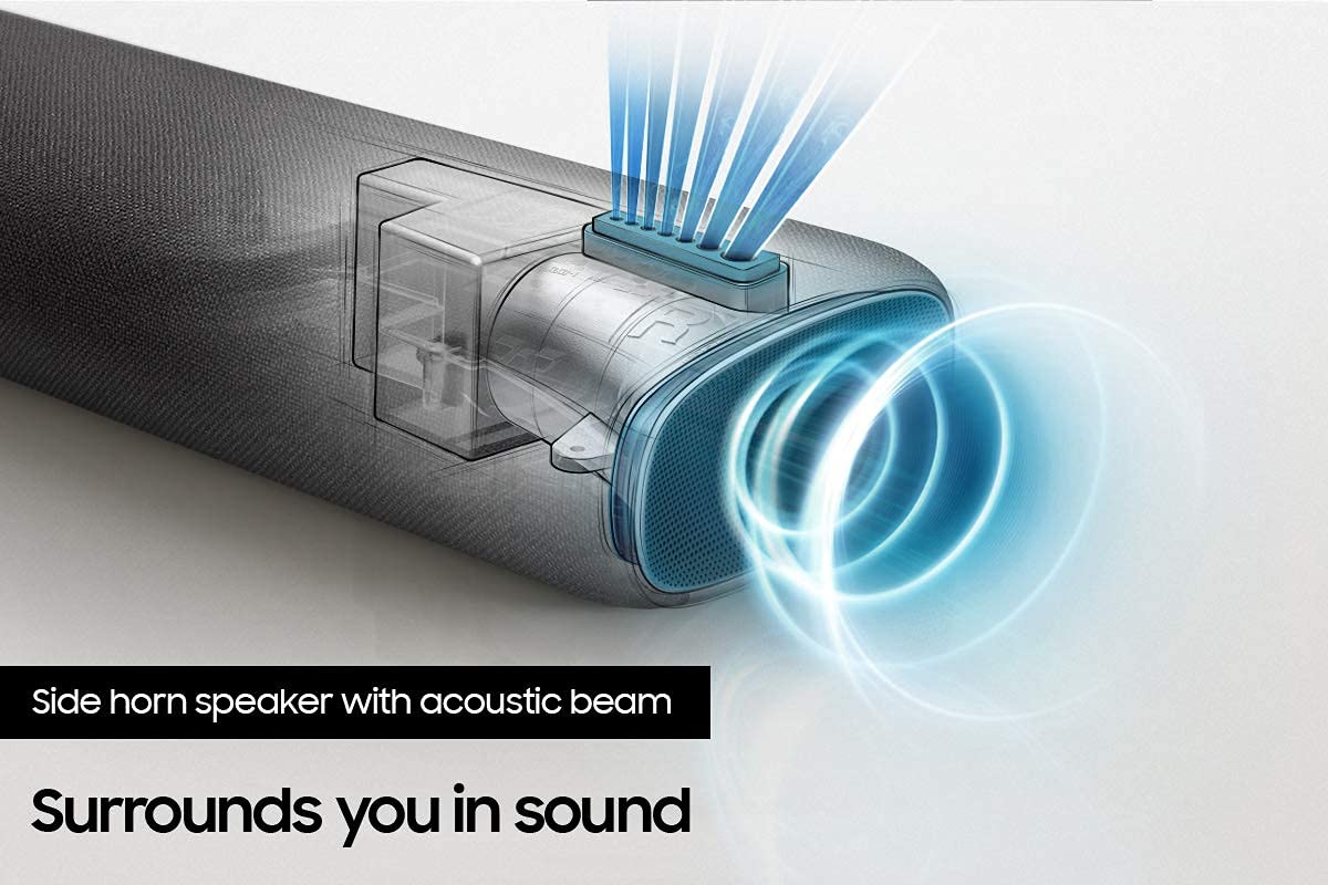 Samsung HW-S60A/ZA-RB 5.0ch All-in-One Soundbar - Certified (Renewed)