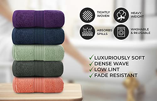 ZUPERIA 100% Combed Cotton Bath Sheet- 600 GSM- (35" x 70") 2 Pack Ultra Soft Large Bath Towels, Highly Absorbent Daily Usage Oeko-TEX Certified Ideal for Pool, Home, Gym (Beige)