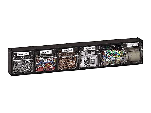 DEF20604OP - Tilt Bin Plastic Storage System w/6 Bins
