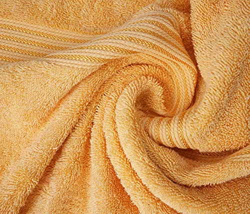 ZUPERIA 100% Combed Cotton Bath Sheet- 600 GSM- (35" x 70") 2 Pack Ultra Soft Large Bath Towels, Highly Absorbent Daily Usage Oeko-TEX Certified Ideal for Pool, Home, Gym (Beige)