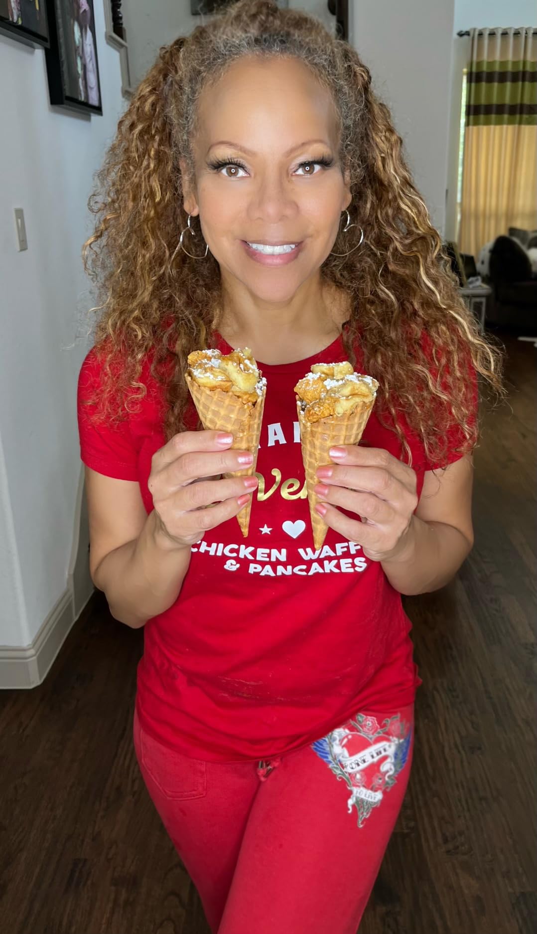 Mama LaVerne’s Pancake and Waffle Mix and Chicken Seasoning Mix - Quick Buttermilk Pancakes, Light and Belgium Waffles and Chicken - Fried, Air Fried or Baked