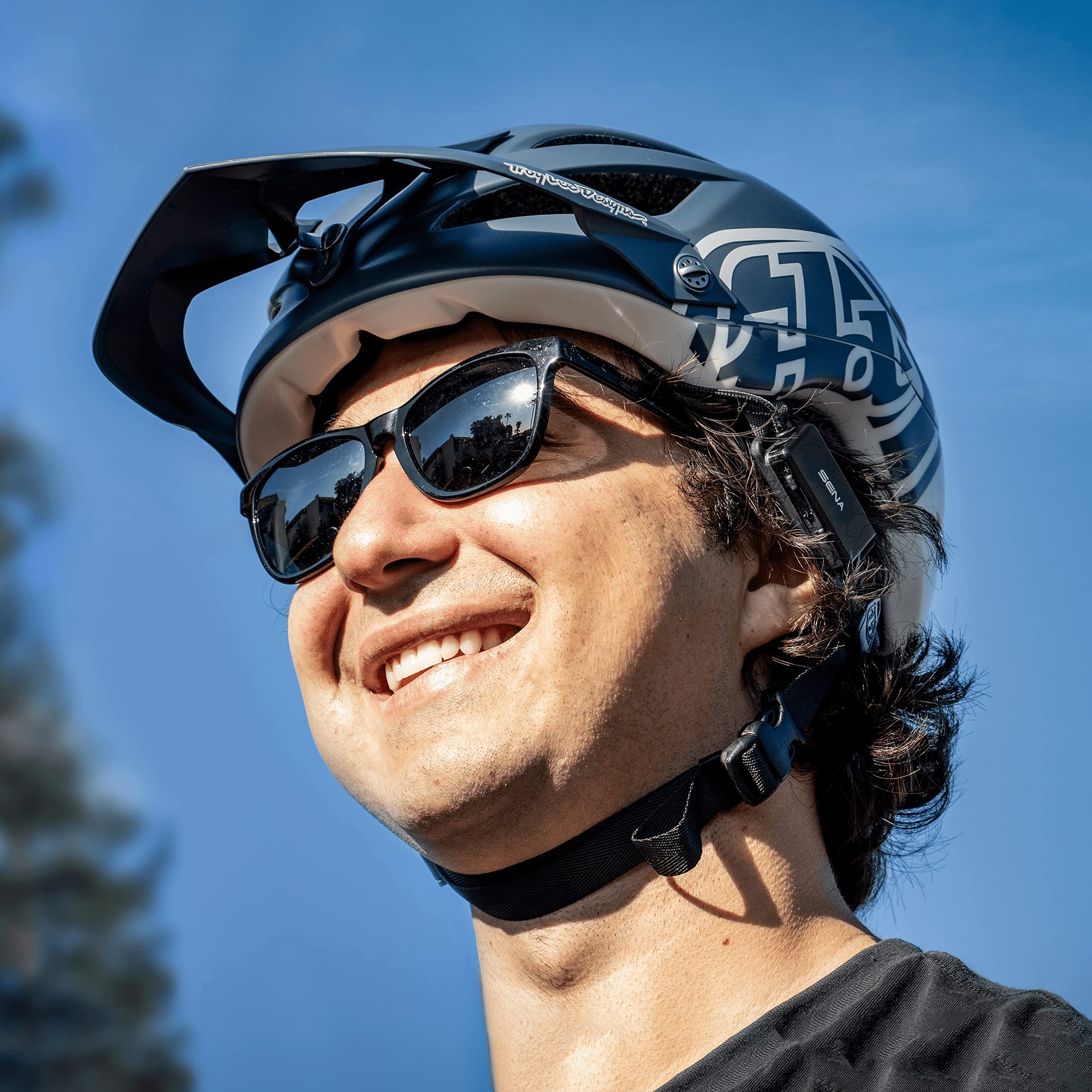 Sena pi, Universal Bluetooth Intercom Headset, Fits Most Cycling and Multi-Sport Helmets
