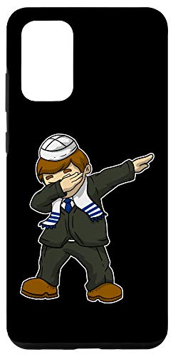 Galaxy S20+ Funny Jewish Bar Mitzvah Boy Dabbing Happy Hanukah Case