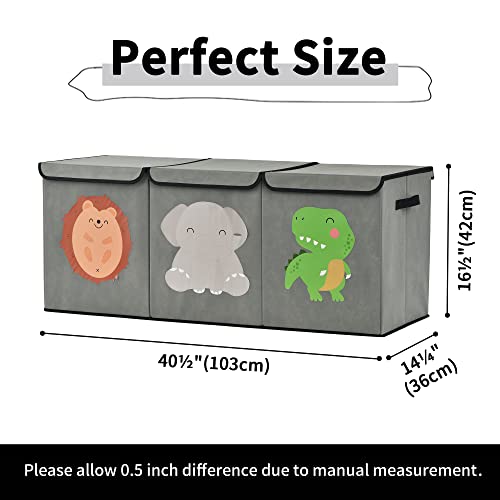 GRANNY SAYS Bundle of 1-Pack Travel Hanging Shelves & 1-Pack Extra Large Storage Bin with Lid