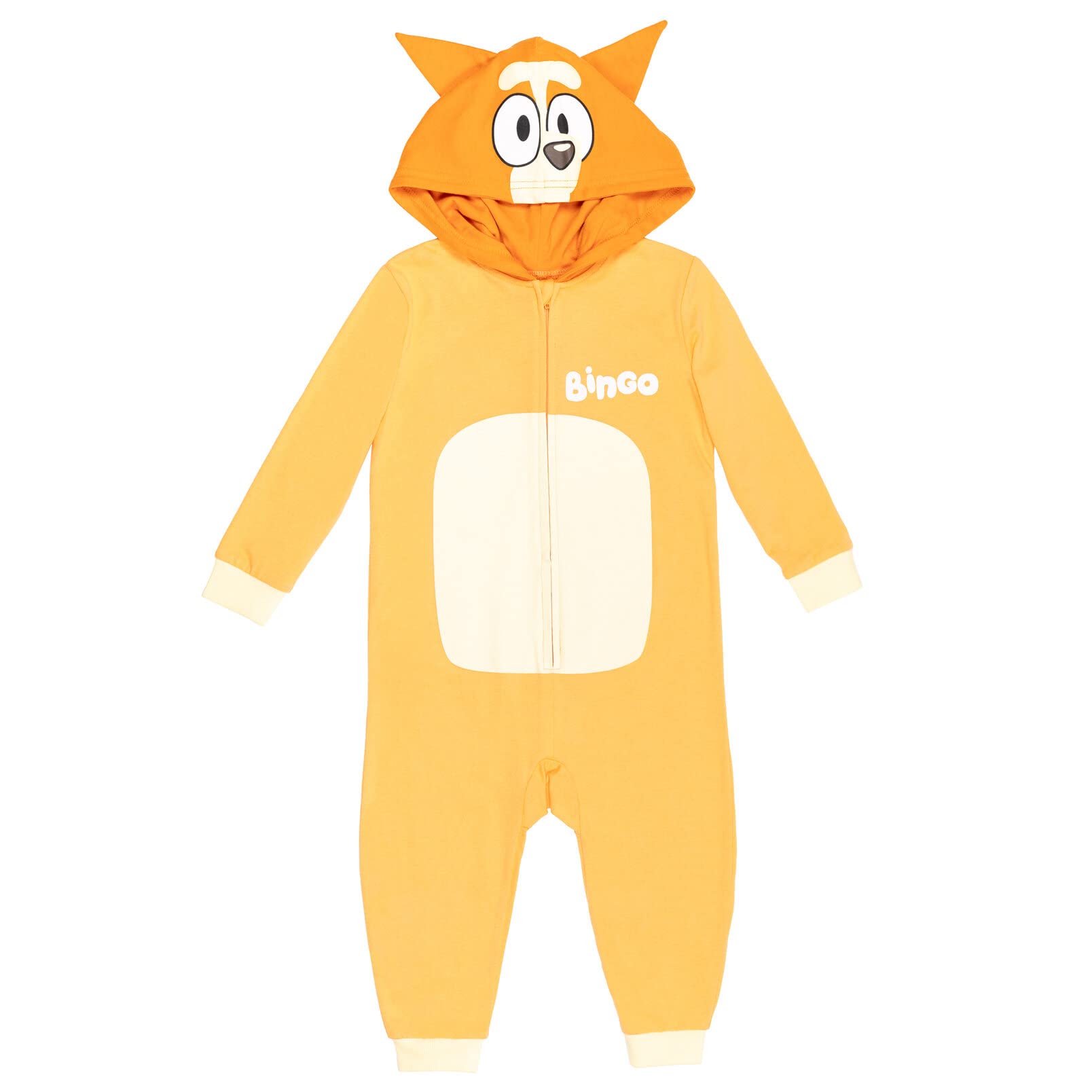Bluey Bingo Little Boys Zip Up Cosplay Coverall 7-8