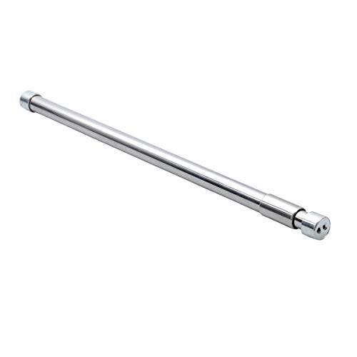 SEWACC Adjustable Closet Rod for Hanging Clothes Stainless Steel Closet Pole Closet Bar Closet Hanger Organizer Garment Storage Bar Rack 57-103 cm