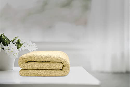 Avalon Towels Large Bath Towels, 30x60 Inches Bath Sheets Towels for Adults Beach Towels Oversized, 4 Pcs Extra Large Bath Towels, Light Weight & Absorbent Quick Dry Towel Oversized Beige Bath Towels