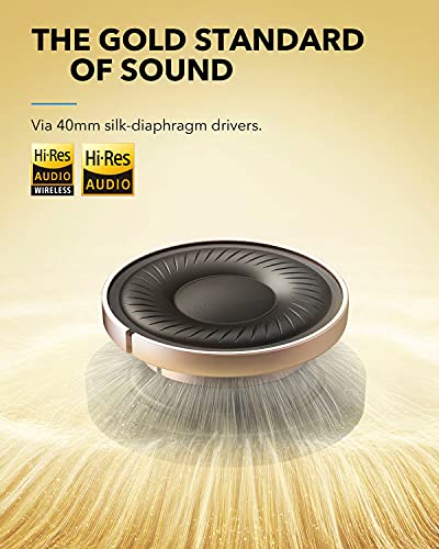 Soundcore Life Q35 Active Noise Cancelling Bluetooth Headphones with 40H Playtime and LDAC Hi-Res Audio - For Home, Work, Travel