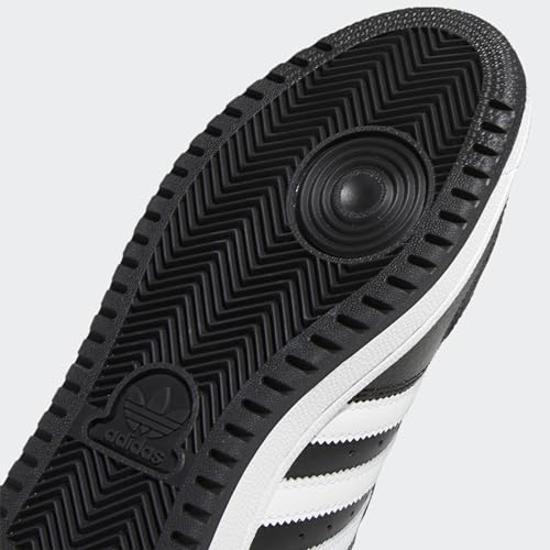 adidas Originals Men's Top Ten Red Bulls Sneaker, Core Black/White/Dark Grey Heather, 9.5