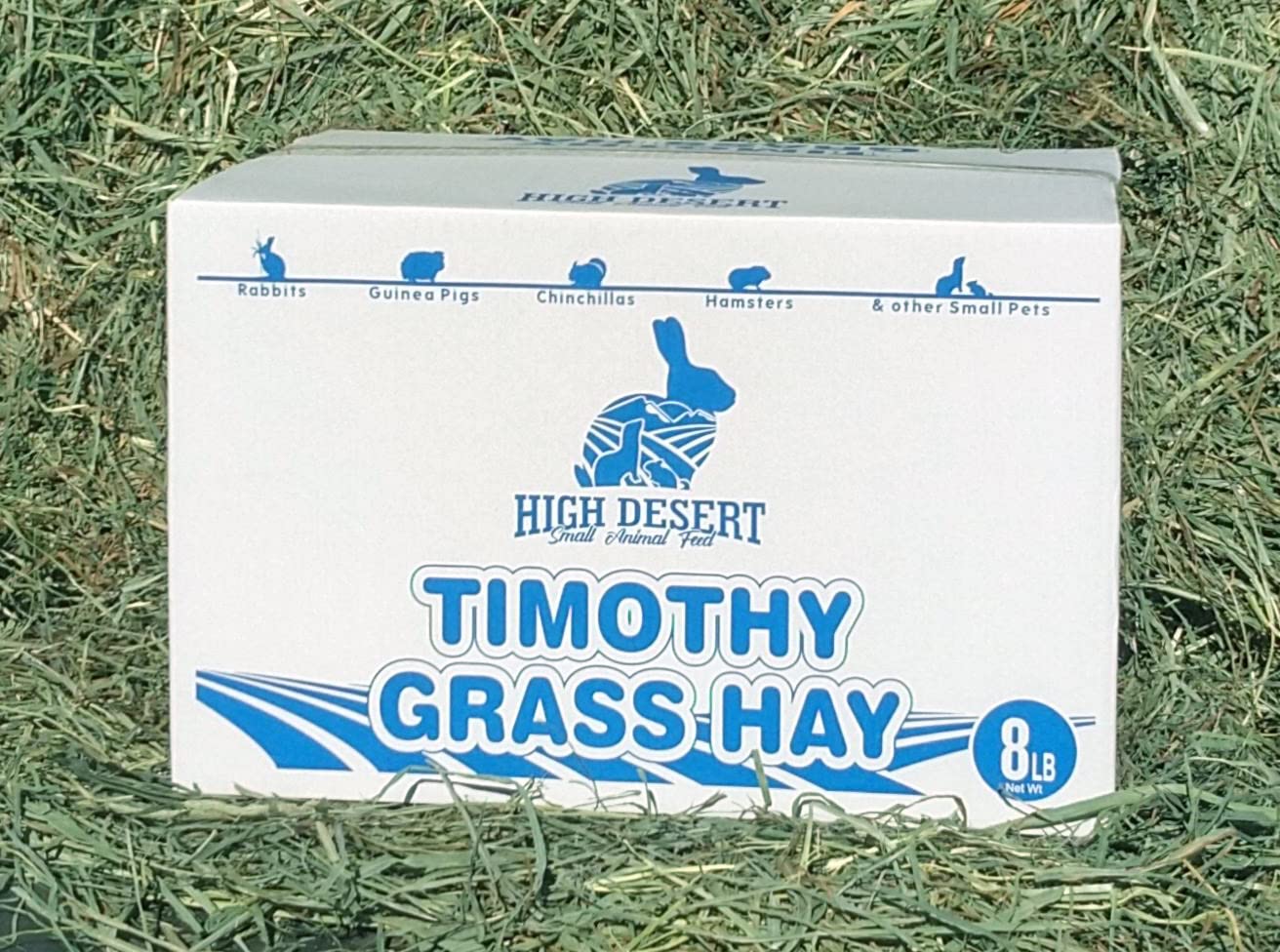 High Desert 2nd Cutting Timothy Grass Hay for Guinea Pigs, Rabbits, and More Small Animal Pets