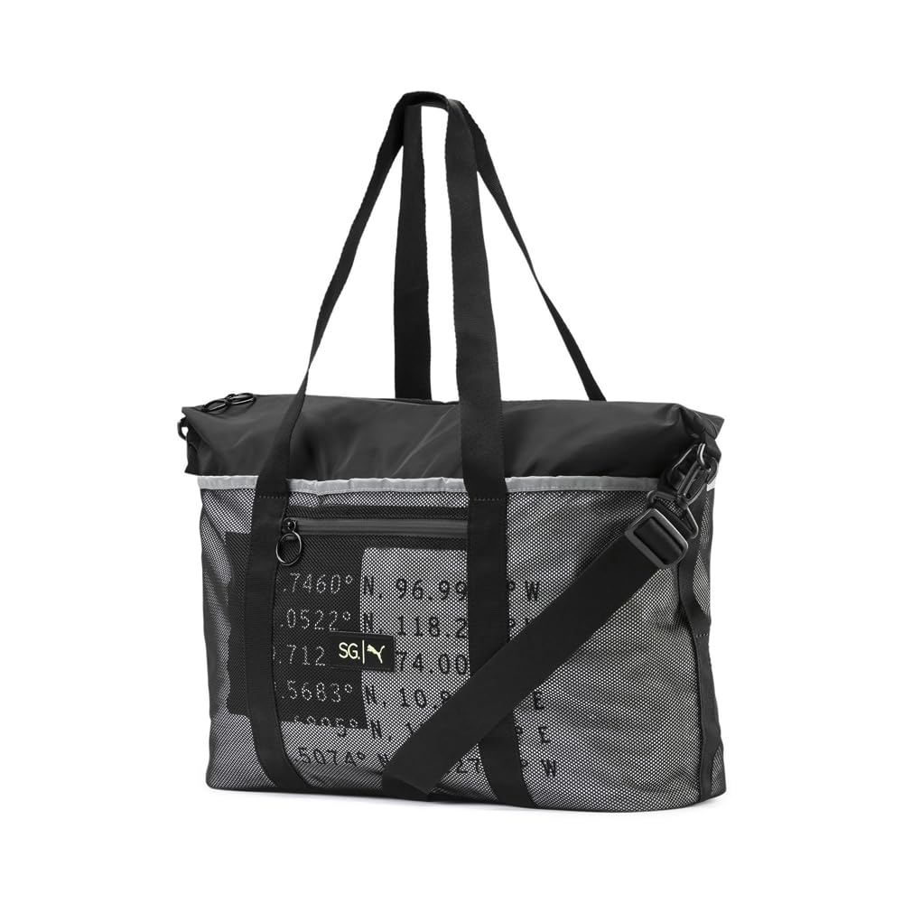 PUMA Womens Gomez X Sport Duffel Travel Casual - Black