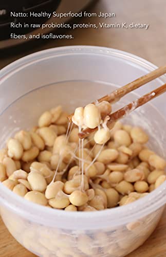 KAWASHIMAYA Natto Starter Spores Powder 0.3 oz (10g), Can Make up to 100kg Natto, 100% Made from Organic Soybean Extract, Made in Japan