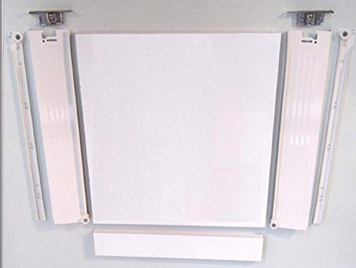 Metal Drawer Box Replacement with Slides - Slide Out Metal Sides and Slides Choose Your Width, 20" deep (6" High)