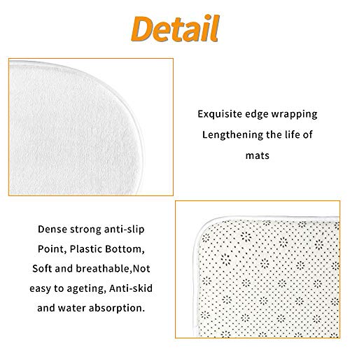 AOYEGO The Word Princess 3 Pieces Bathroom Rugs Set Text Featuring Clip Art Typography Aristocracy Crown Non Slip 23.6X15.7 Inch Soft Absorbent Polyester for Tub Shower Toilet
