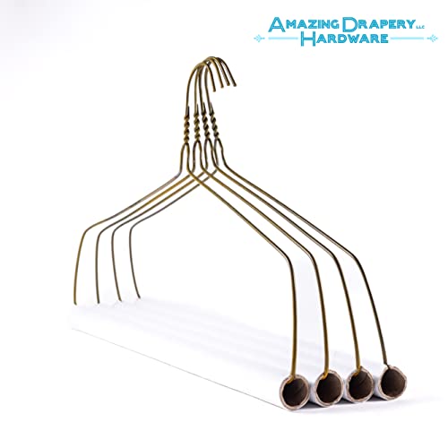 Amazing Drapery Hardware Drapery Hangers (18 inch Hangers and Tubes,)