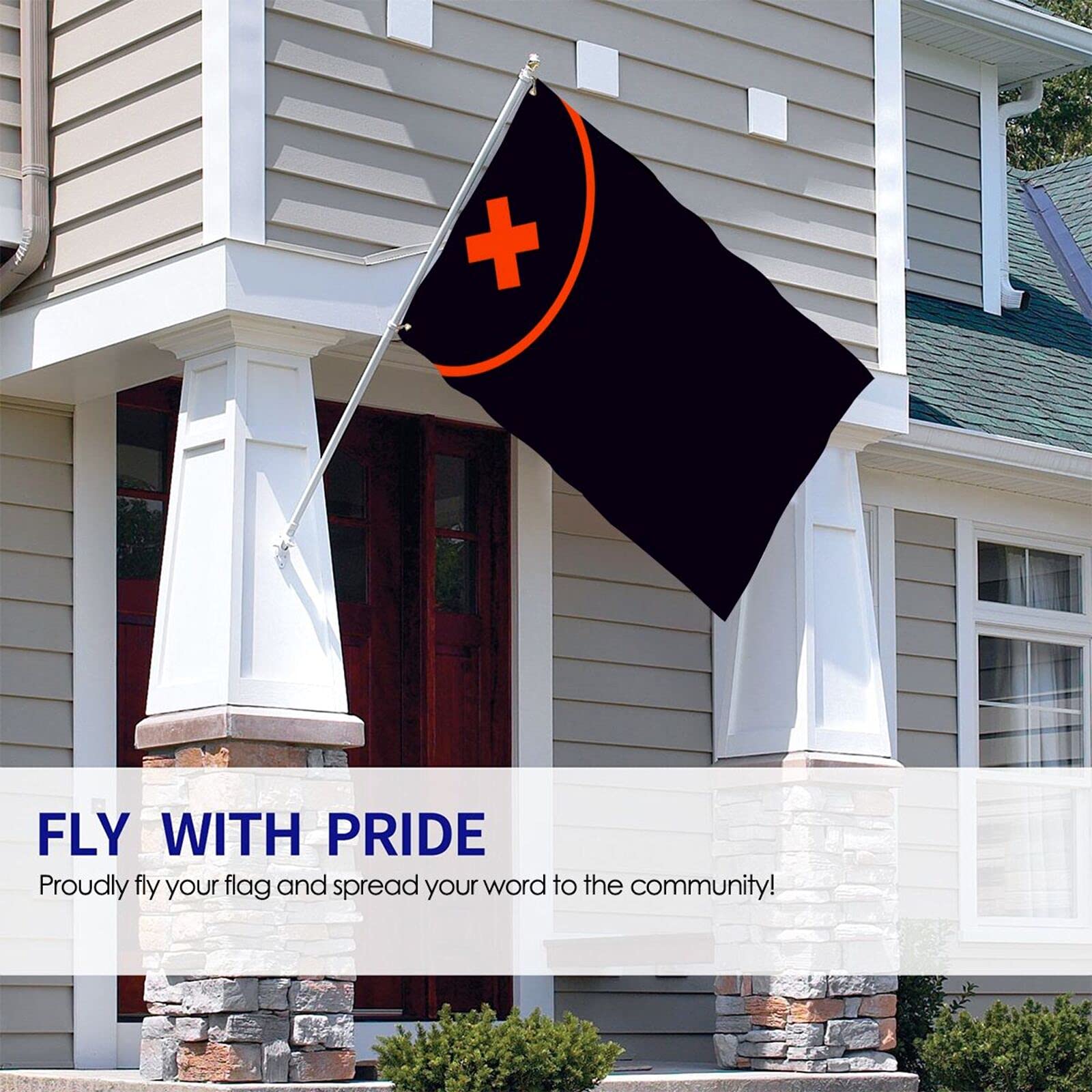 New_Manberg Dream Commune Smp Flags Garden Flag 3x5 Foot Spring Outside Outdoor Indoor House Room Decoration Banner - Canvas Header And Double Stitched 3 X 5 Ft