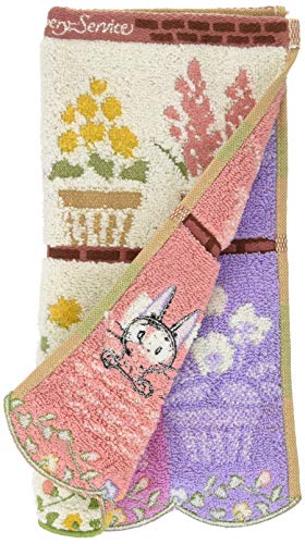 Hand Towel Ghibli Kiki's Delivery Service Jiji 25 × 25cm Favorite Flower