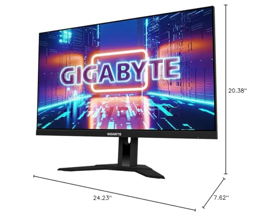 GIGABYTE M28U 28" 144Hz Gaming Monitor, 3840 x 2160 SS IPS Display, 1ms (GTG) Response Time, 9β4% DCI-P3, VESA Display HDR400, FreeSync Premium Pro, 1x Display Port 1.4, 2x HDMI 2.1 (M28U-SA)