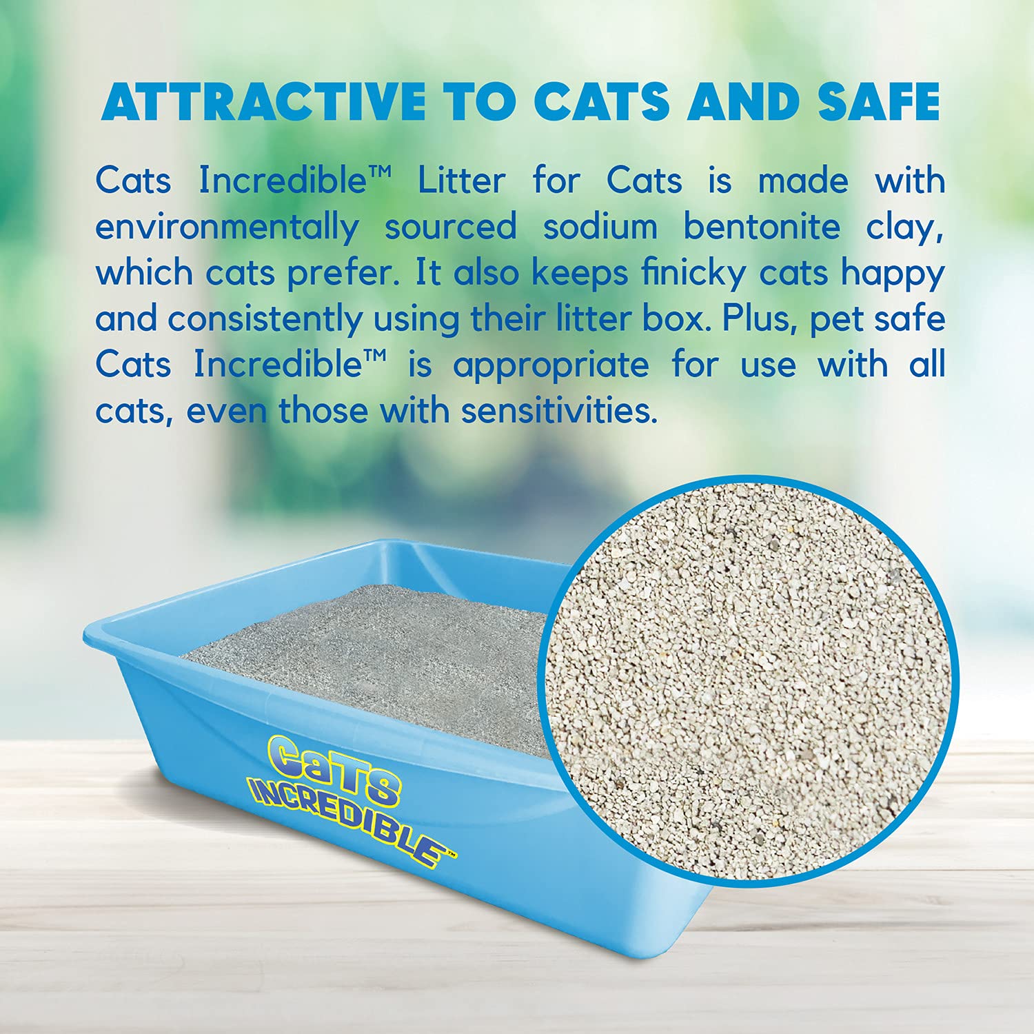 Lucy Pet Cats Incredible 18 lb Box Clumping Cat Litter Recyclable Box with Smell Squasher, Absorbent Natural Clay Formula Prevents Ammonia Smell Build-Up, Light Lavender Scent