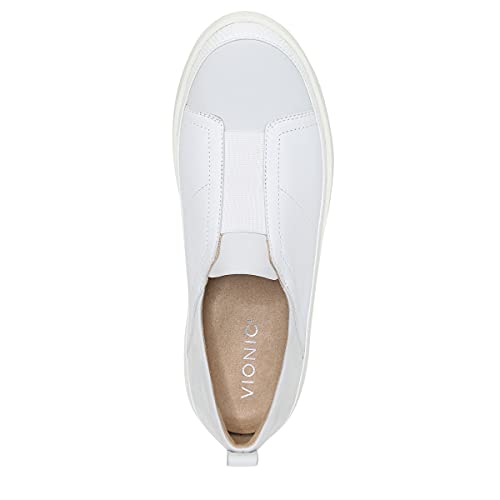 Vionic Women's Zinah, White, 9
