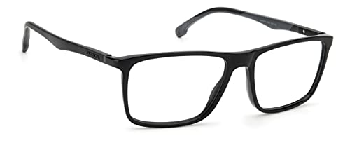 Carrera Men's 8862 Rectangular Prescription Eyewear Frames, Black, 55mm, 17mm