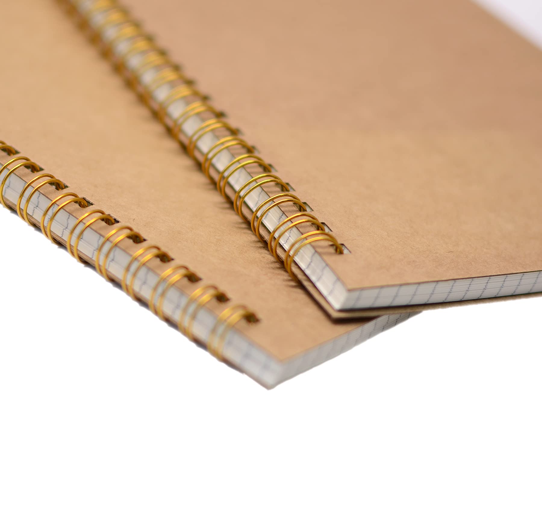 YYaaloa 2pcs Spiral Notebooks A5 6x8 Soft Cover Journals Planners 200 Pages Wirebound Memo Notepads Diary Notebook With black Pen For Work School Writing And Drawing (A5, Ruled)