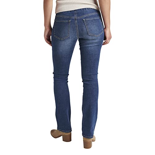 JAG Jeans Women's Paley Mid Rise Bootcut Pull-on Jeans, Durango, 16