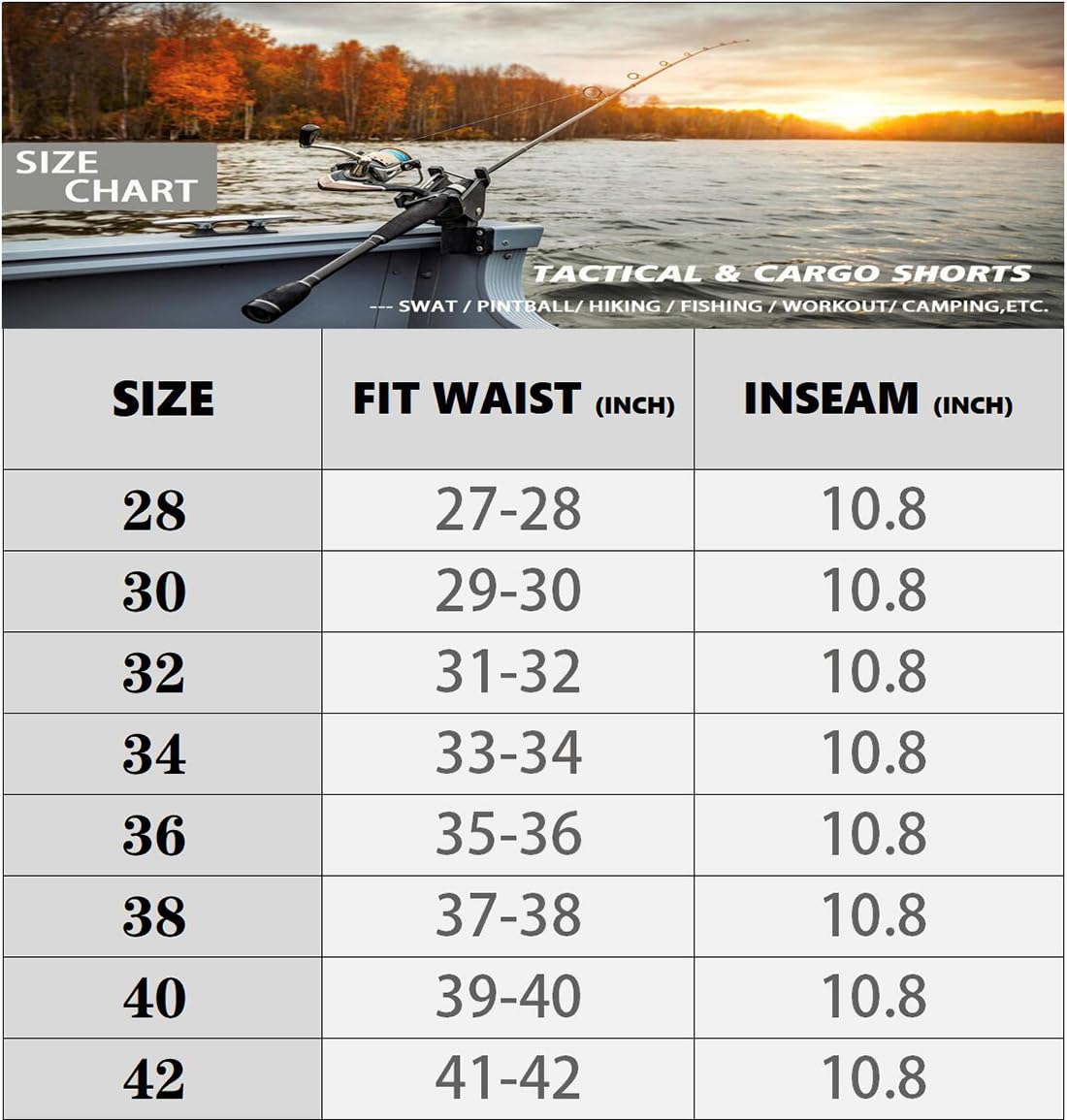 Work Shorts Men's Tactical Ripstop Cotton Blend Water Resistant Cargo Casual Apparel