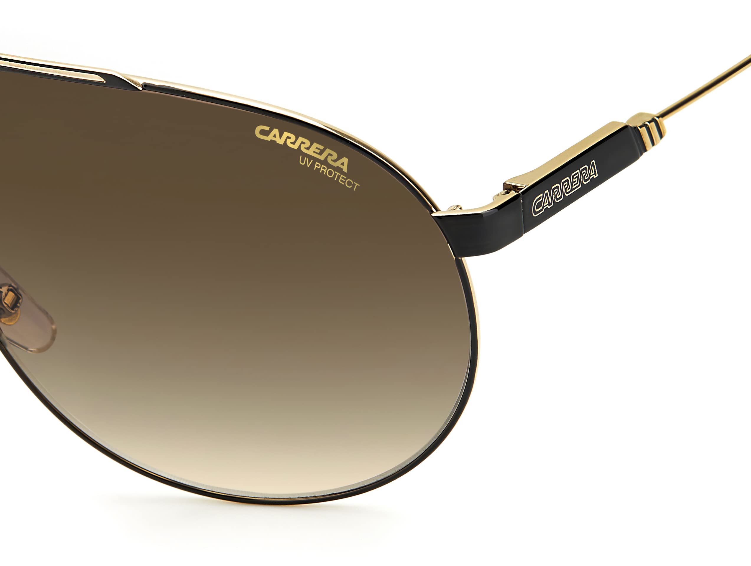 Carrera PANAMERIKA65 Aviator Sunglasses, Black Gold, 65mm, 11mm