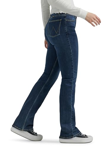 Wrangler womens High Rise Bold Boot Jeans, Stockton, 6W x 30L US