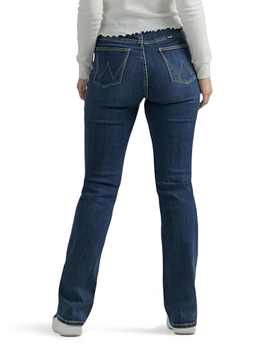 Wrangler womens High Rise Bold Boot Jeans, Stockton, 6W x 30L US