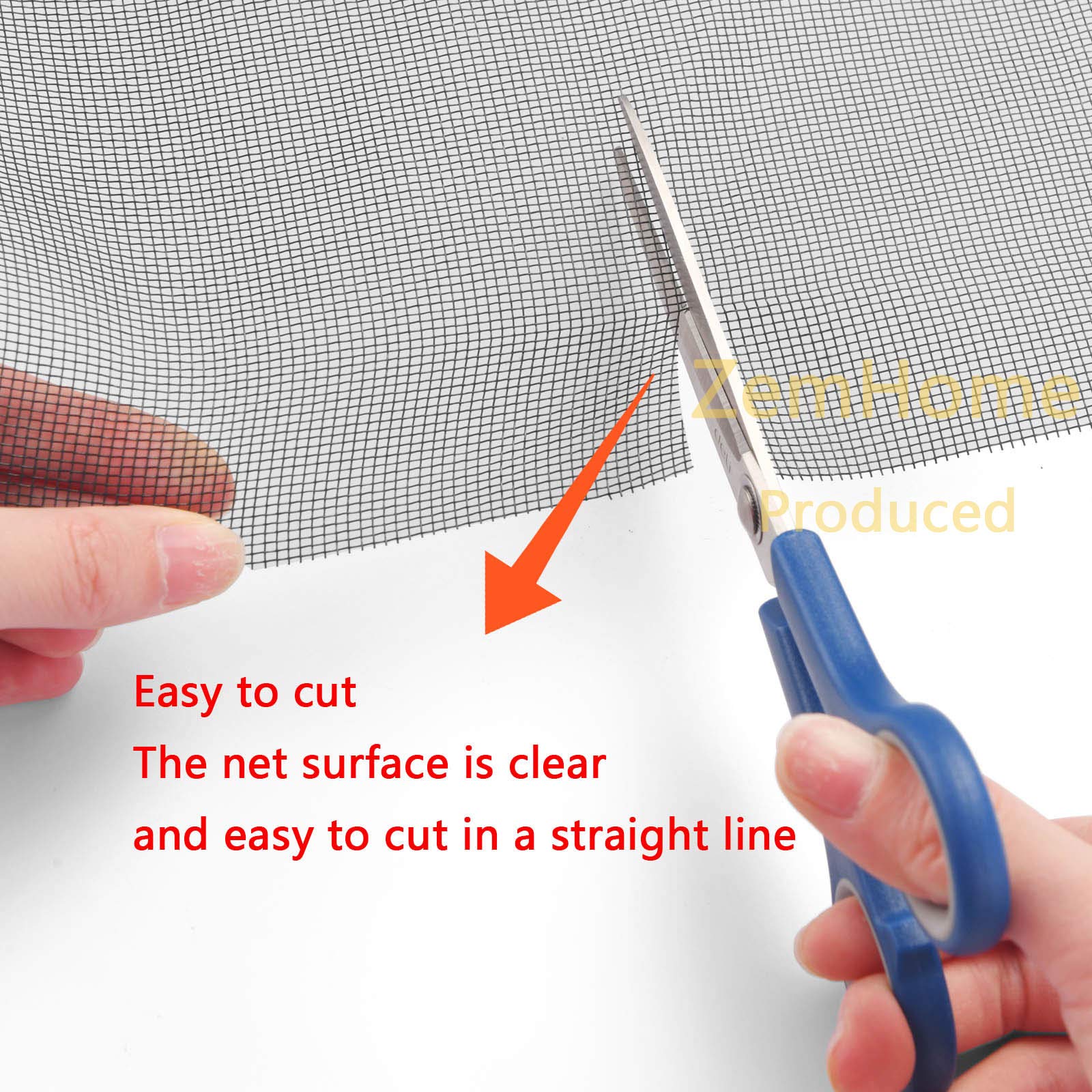 39"×59" Grey Fiberglass Window Screens Repair kit - DIY Adjustable Window Screens mesh Replacement kit for WindowsDoorPorchPatioSliding Screen Door