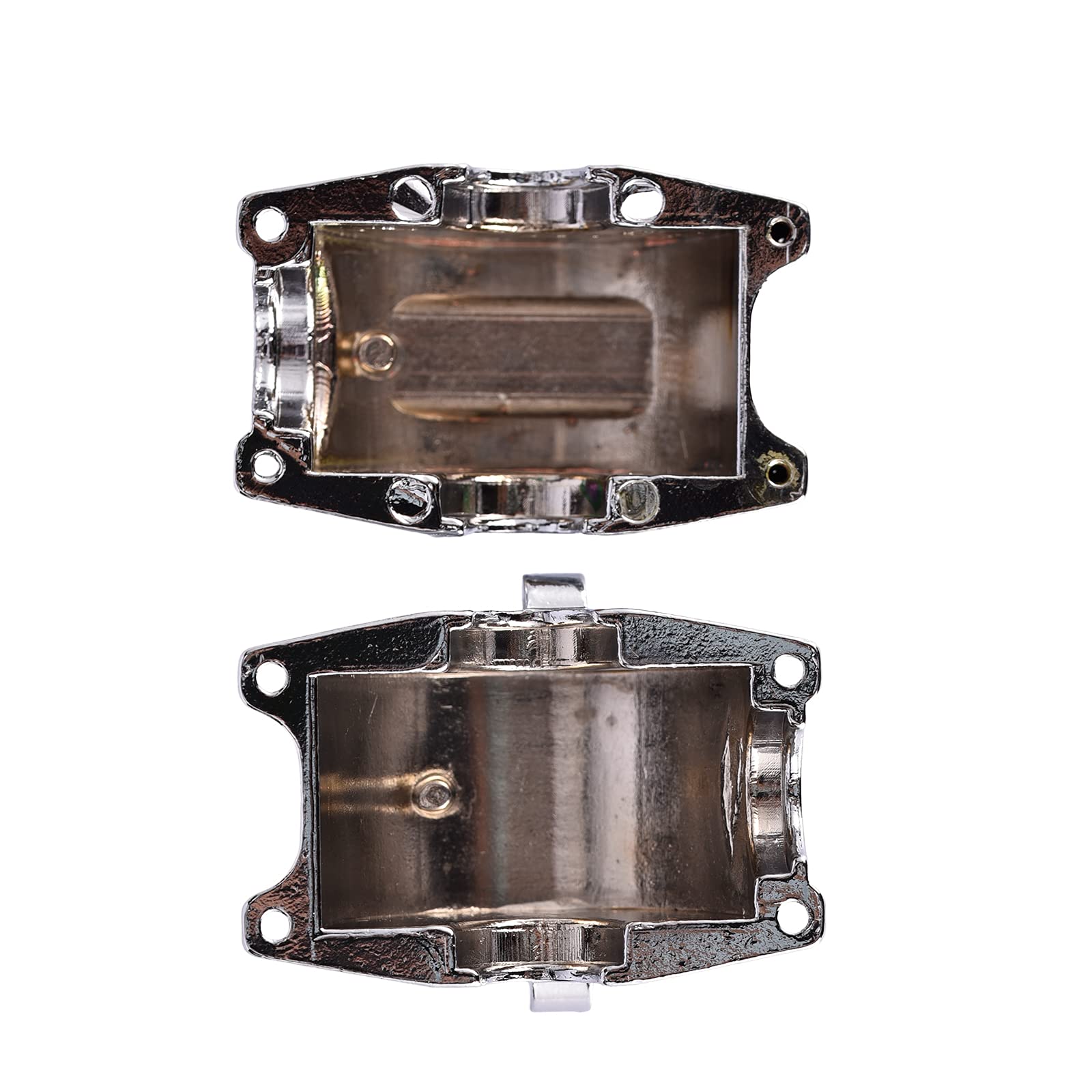 kingsea RC Aluminum Front Rear Gear Box Differential Housing Compatible with WLtoys 1/18 RC Car A949 A959 A969 A979 K929 Model Car Replacement(Silver)