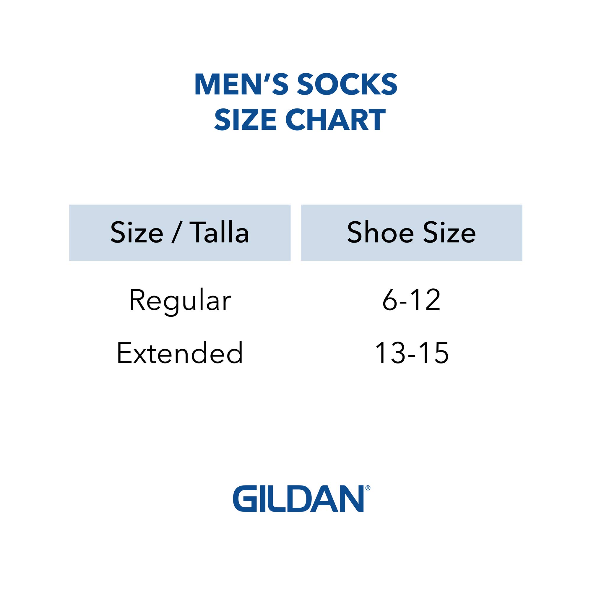 Gildan mens Performance Crew Socks, 12 Pairs Socks, Black, Large US