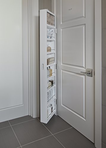 Cabidor Classic | Behind The Door | Adjustable | Medicine Cabinet, Kitchen Cabinet, & Bathroom Storage Cabinet