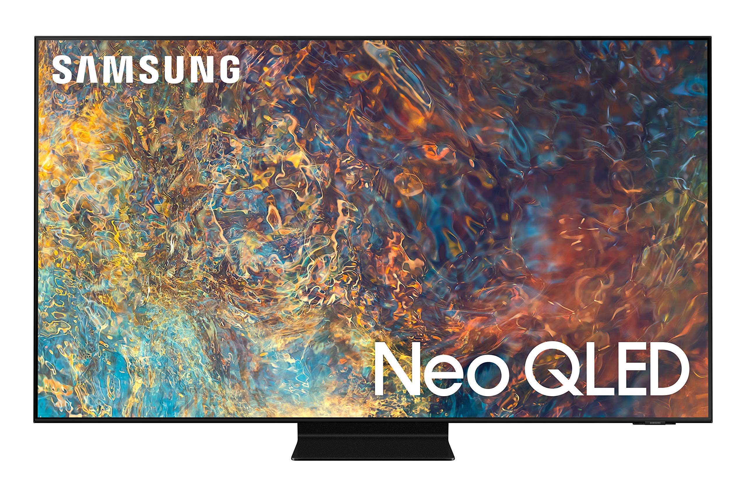 Samsung QN75QN90AA 75" Neo QLED QN90 Series 4K Smart TV Titan Black with a Samsung HW-T650 Bluetooth Soundbar with Dolby Audio Wireless Subwoofer (2021)