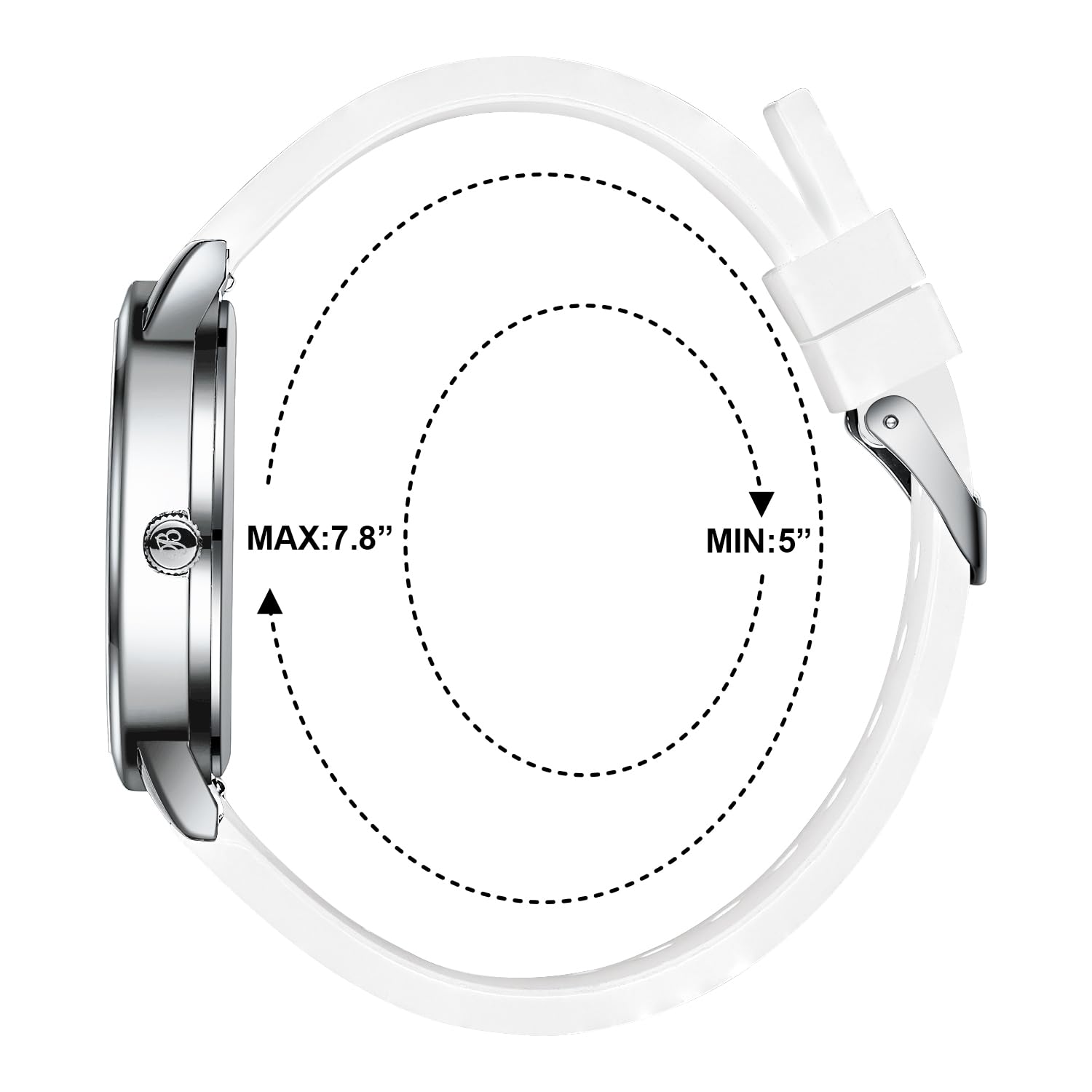 Blekon Original Nurse Watch for Medical Professionals and Scholars – Various Scrub Colors, Easy Read Dial, Military Time with Second Hand, Silicone Band, 3 ATM Water Resistant