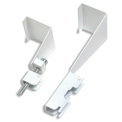elfa Utility Residential Overdoor Hooks White Set of 2, 1-3/8"