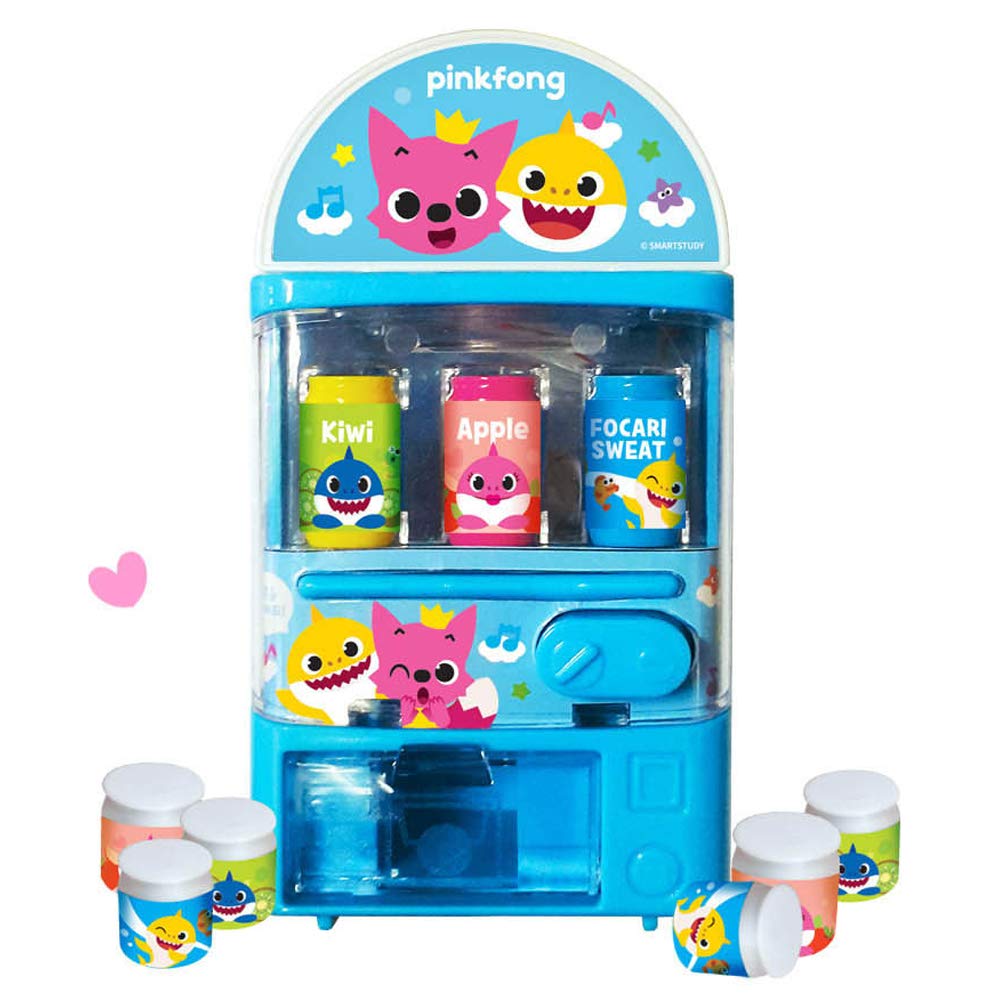 [Random] Kids Baby Cute Shark Family Mini Drink Vending Machine Toy