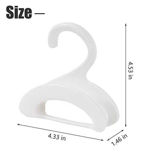 HOMEGYMFREE 4 Pack Handbag Hanger, Purse Hanger Hook Bag Rack Holder Handbag Tote Bag Closet Organizer Storage
