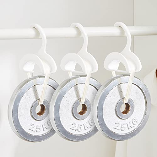 HOMEGYMFREE 4 Pack Handbag Hanger, Purse Hanger Hook Bag Rack Holder Handbag Tote Bag Closet Organizer Storage