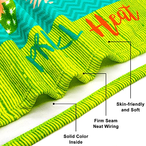 Touchat Beach Towel Oversized,Thick Microfiber Beach Towel 30βx60β,Super Absorbent Sand Free Cute Cactus Cool Swim Beach Towels for Kids,Men,Women,Boys,Girls