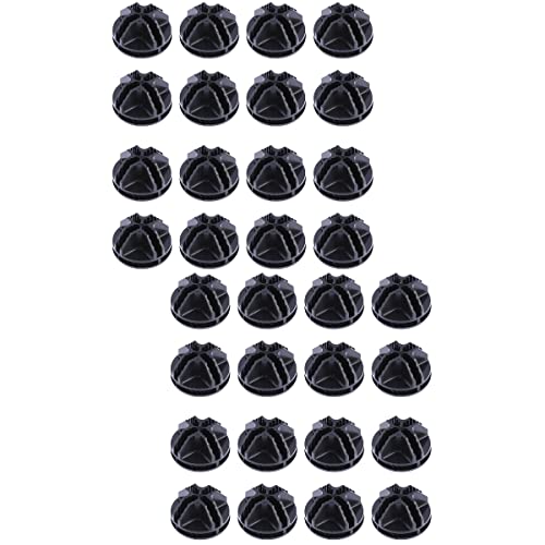 Scicalife 80pcs Wire Cube Connectors Plastic Connector Wire Grid Cube Organizer Connector for Modular Closet Storage Organizer Wire Shelving