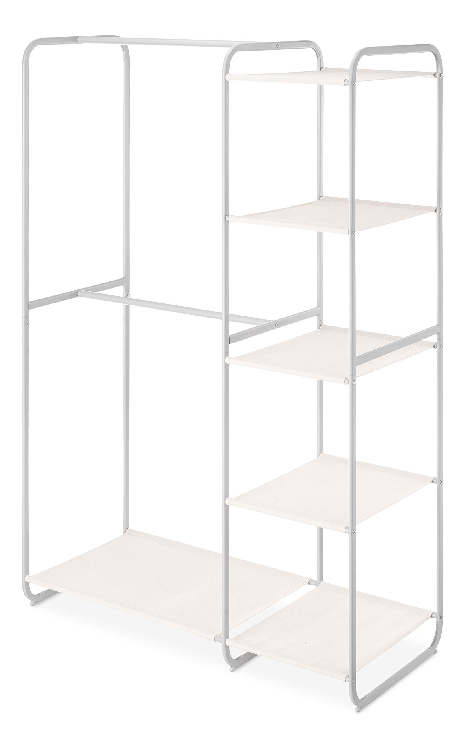 Whitmor White Double Rod Closet