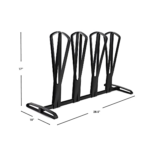 Home Basics Boot Organizer, Space Saving Boot Rack for 4 Pairs of Boots